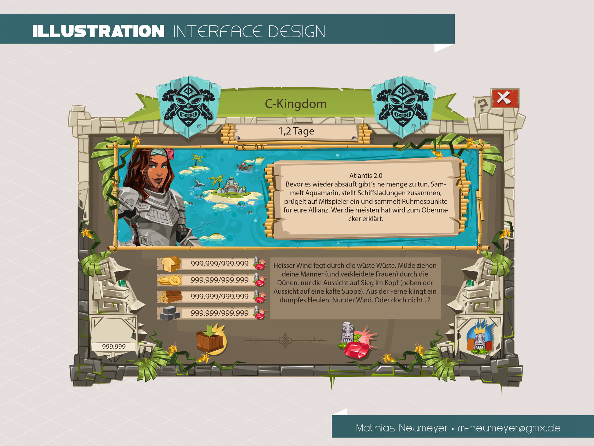 ArtStation - Interface Design
