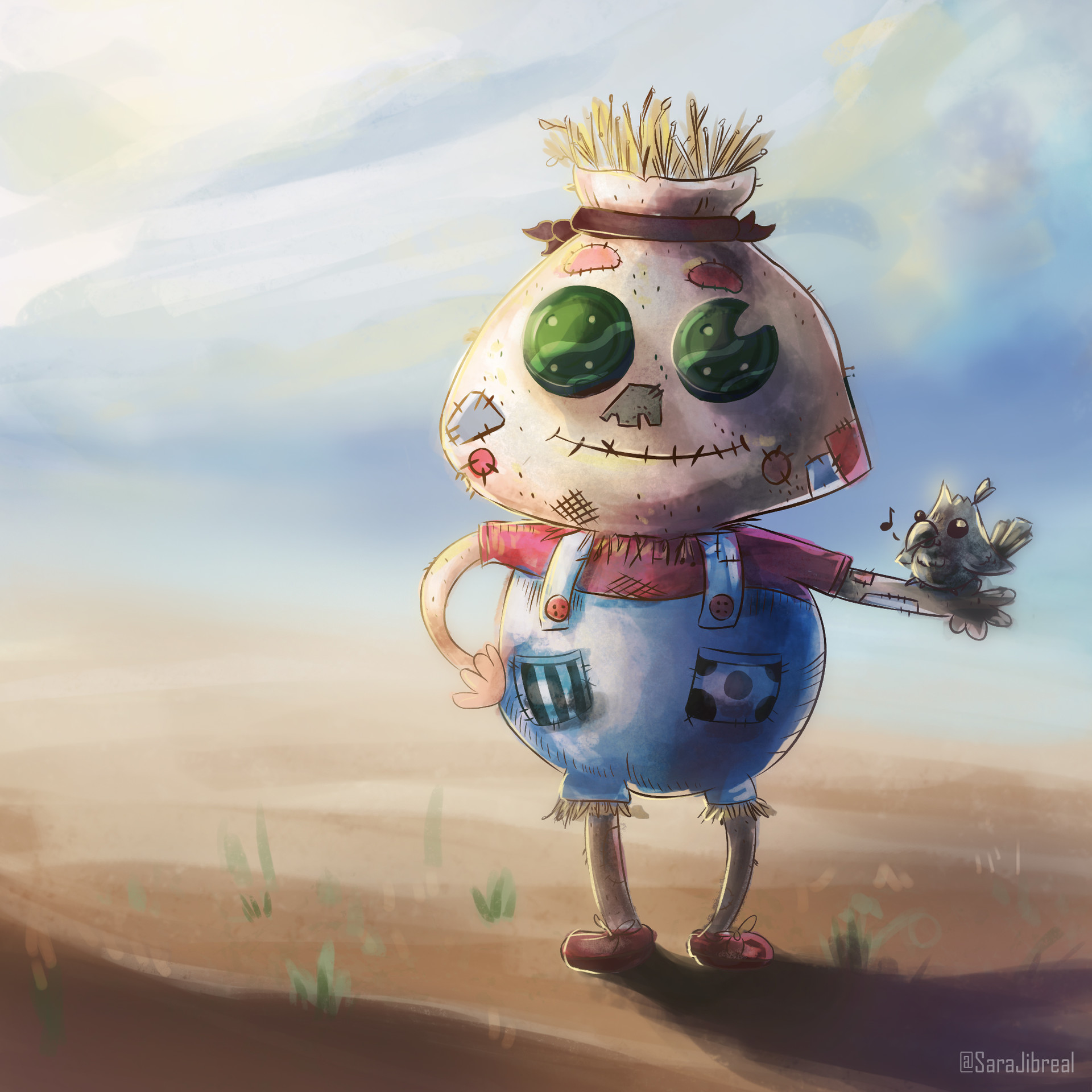 ArtStation - Scare Crow