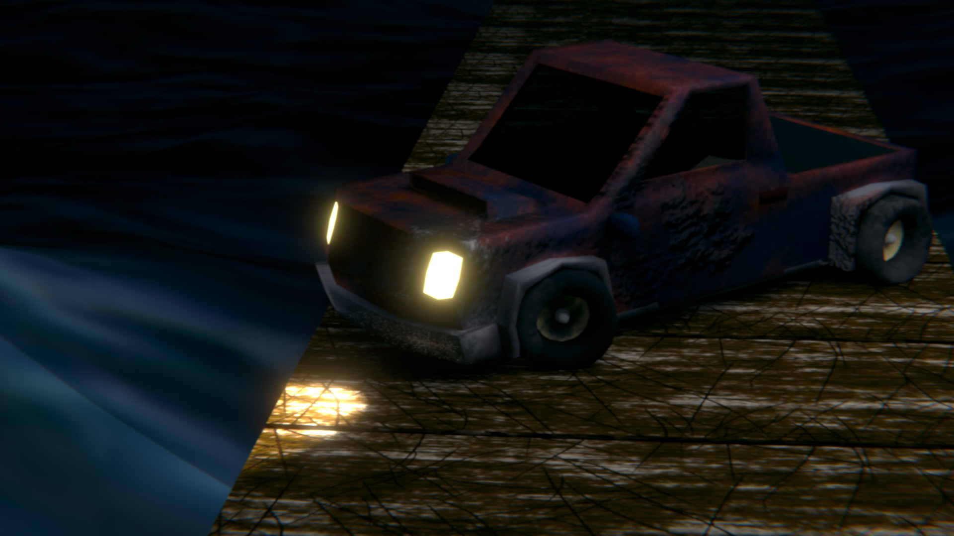 ArtStation - Night Car