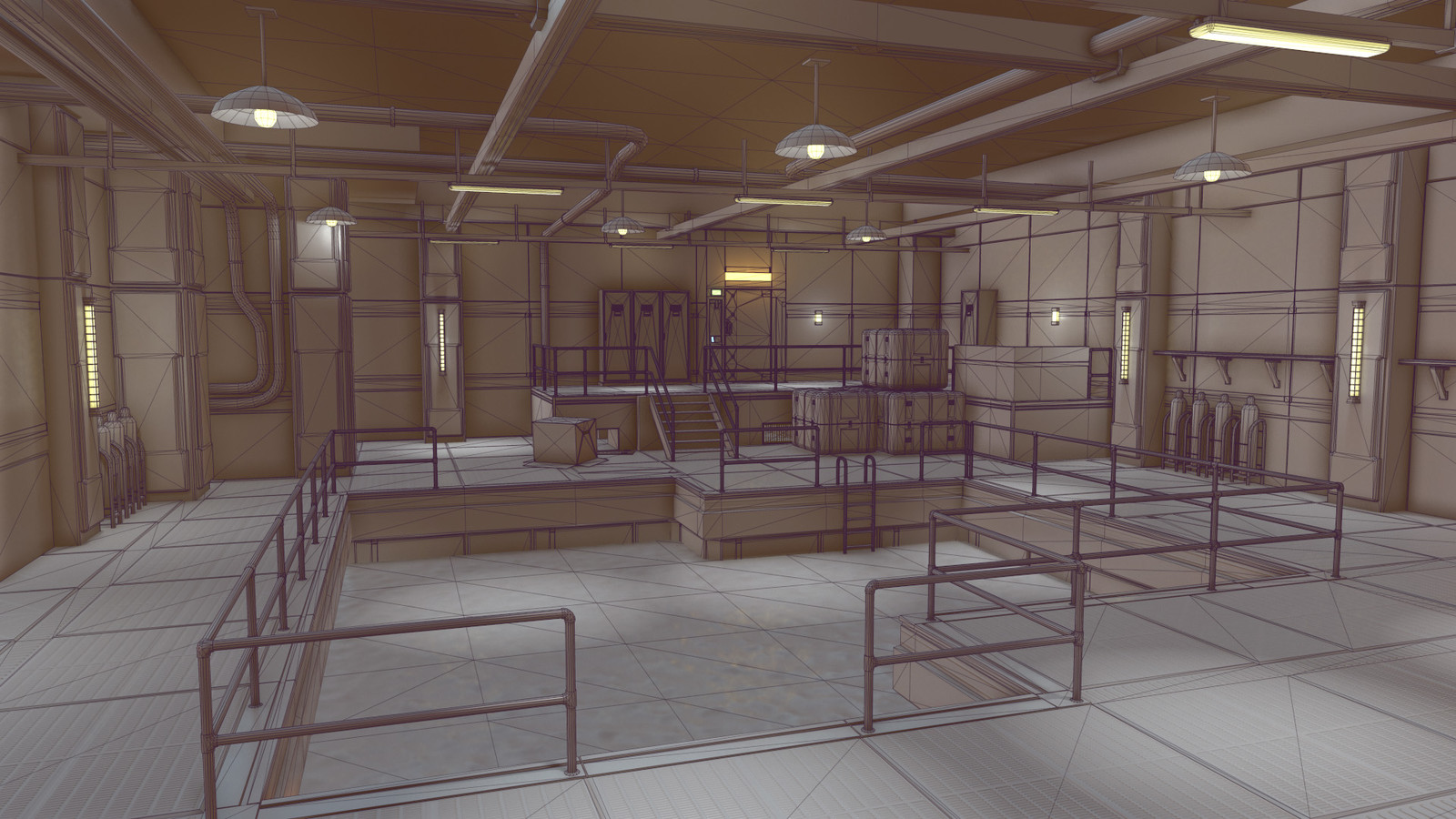 Alex Voysey - Metal Gear Solid 2 - Big Shell Infiltration Point fanart