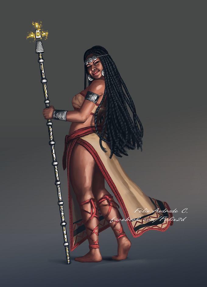 ArtStation - Character - Illari