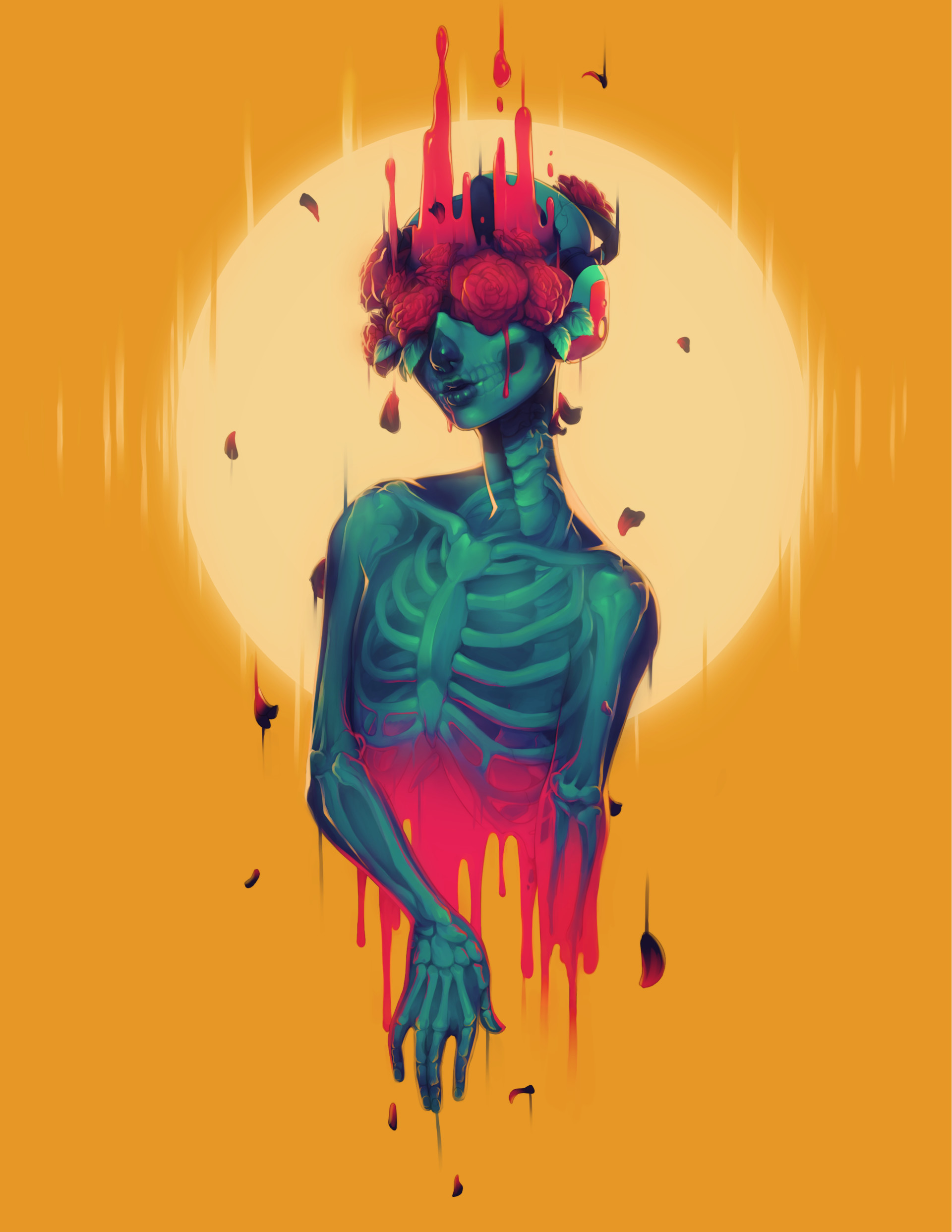 ArtStation - Cause of Death Illustration