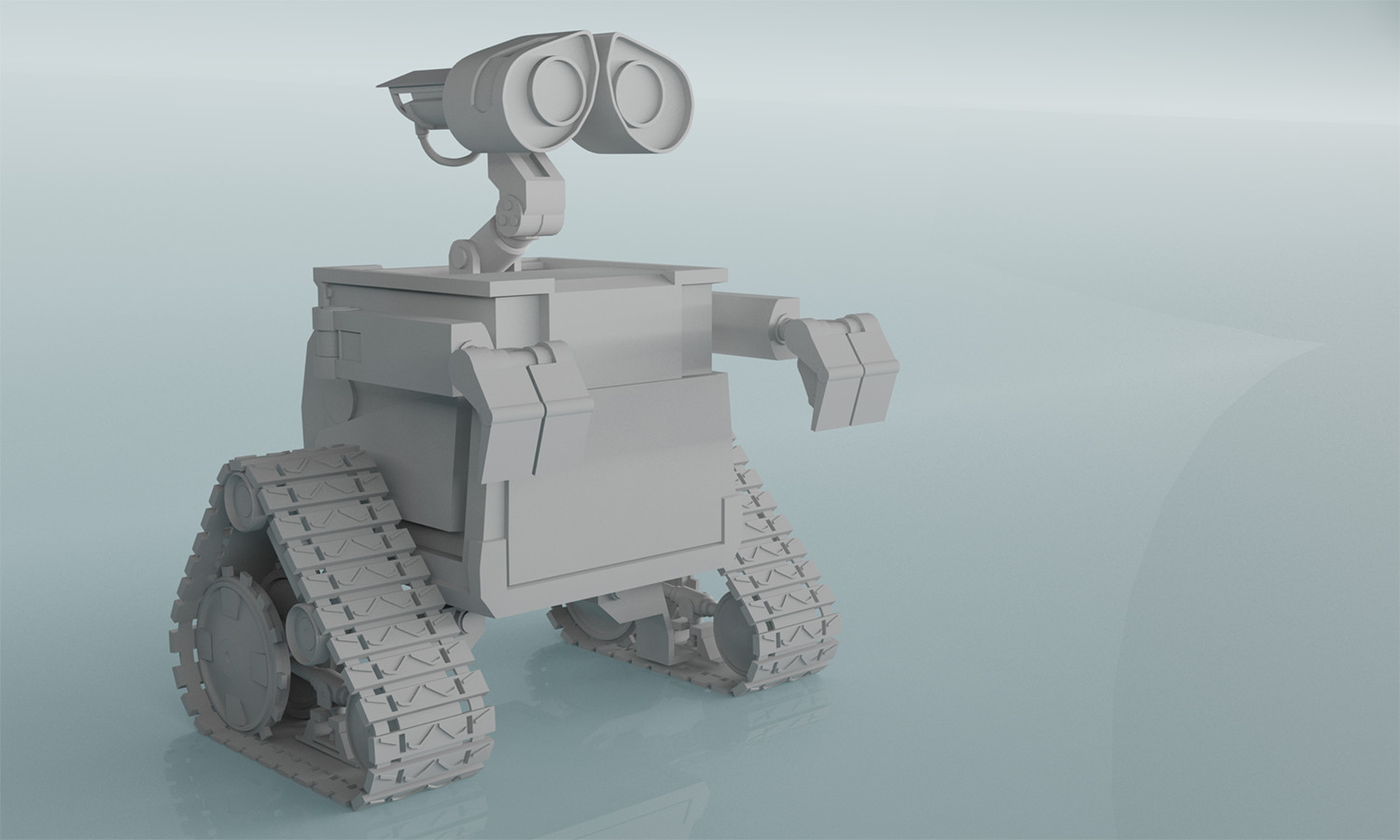ArtStation - Wall-E Highpoly Model