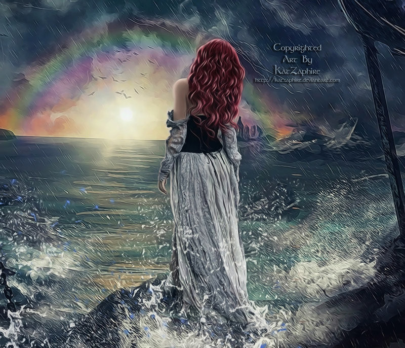 ArtStation - Rain goddess