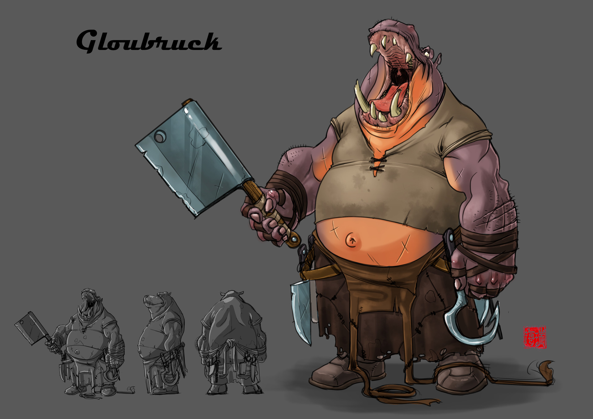 ArtStation - Character Design Test