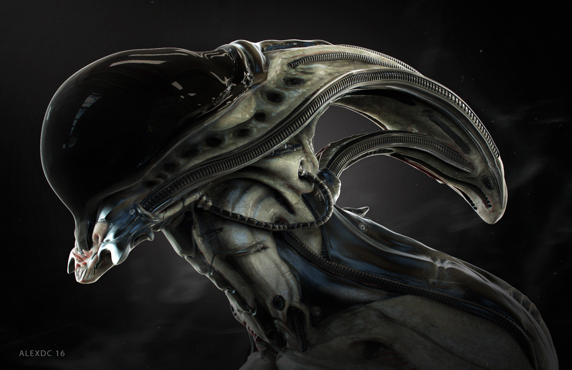 ArtStation - Alien BioMech
