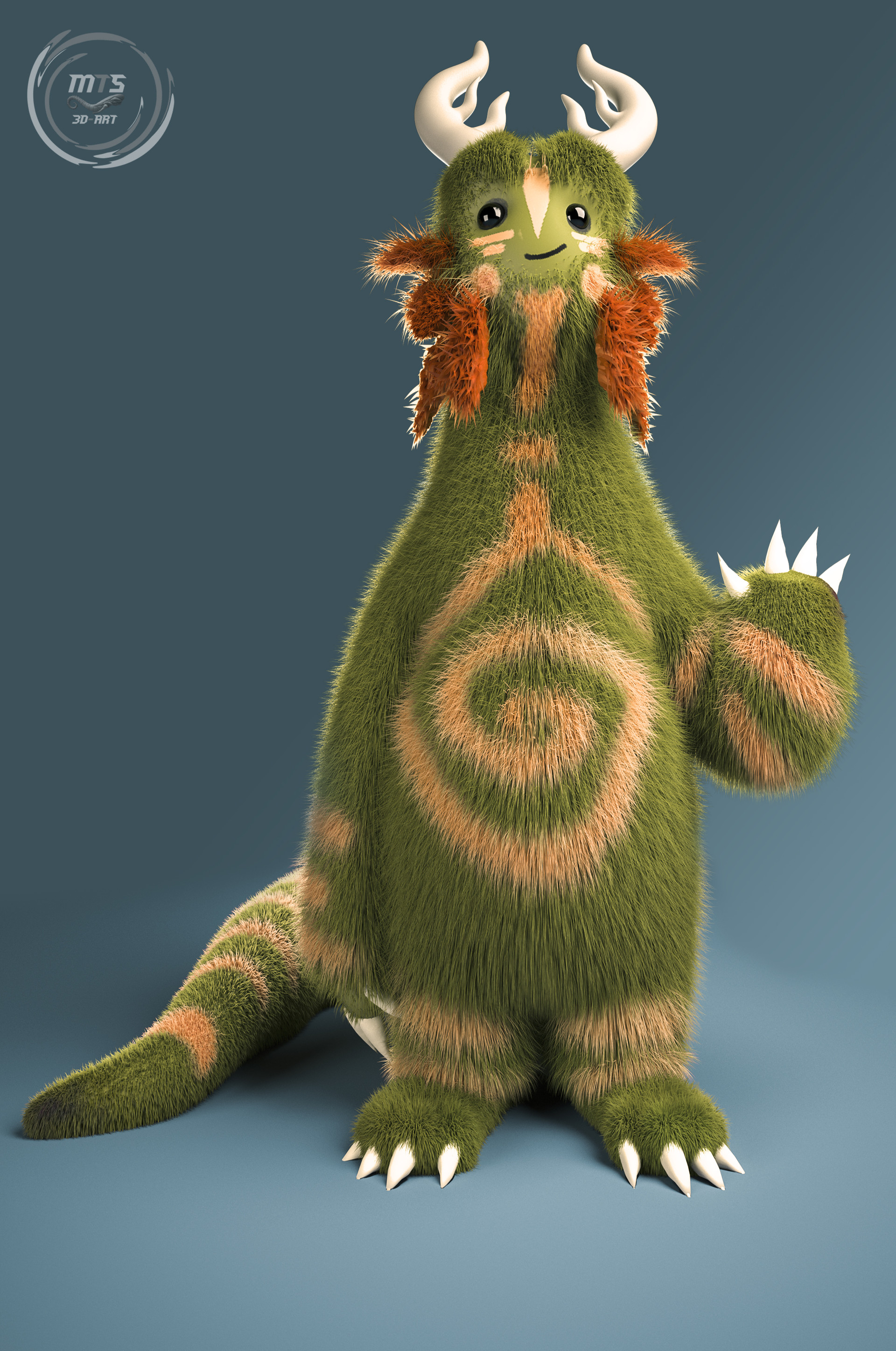 ArtStation - Happy Welcome Monster