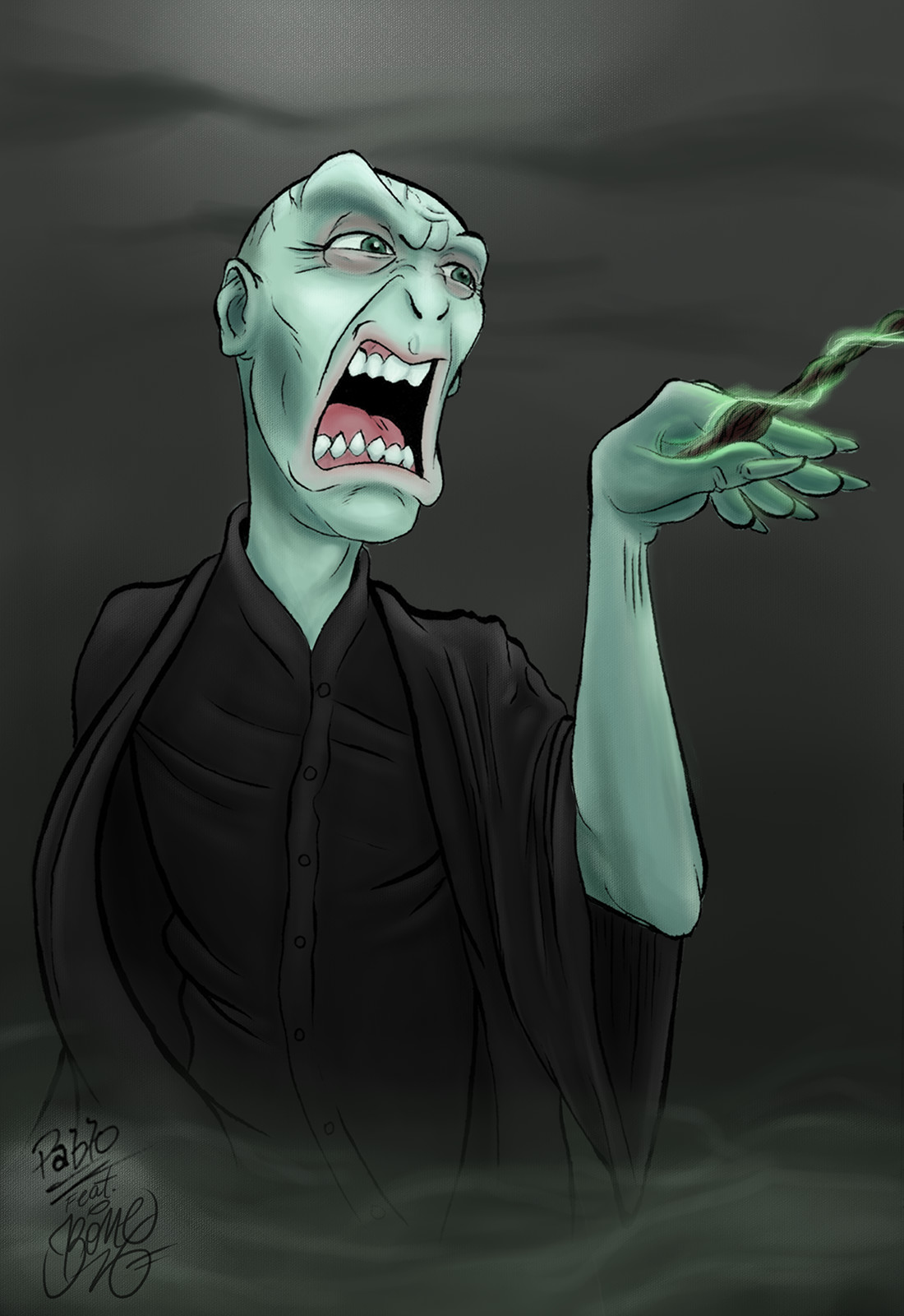 ArtStation - Voldemort Overpaint