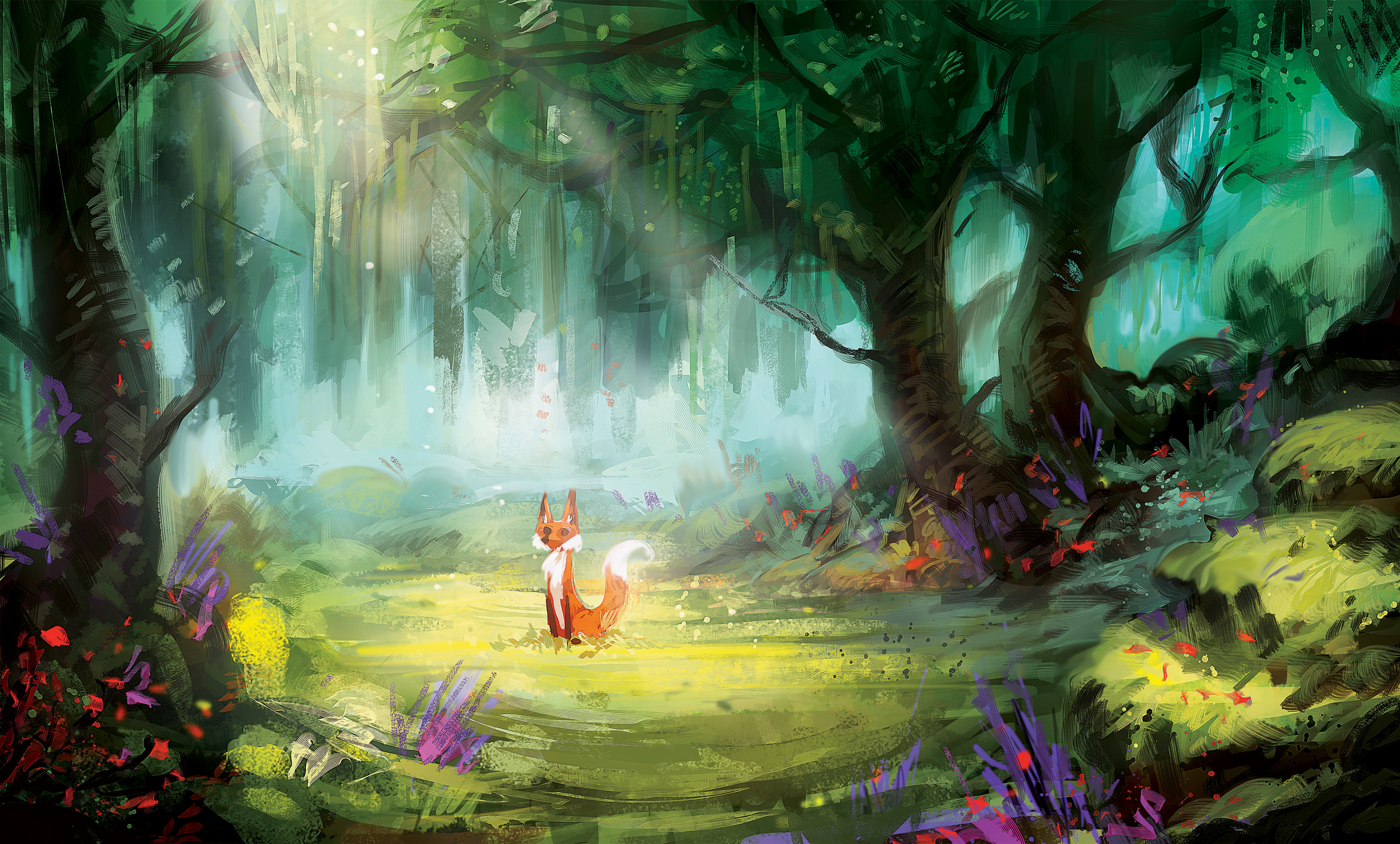 Seasons after Fall concept art by Geraud Soulie : r/ImaginaryForests