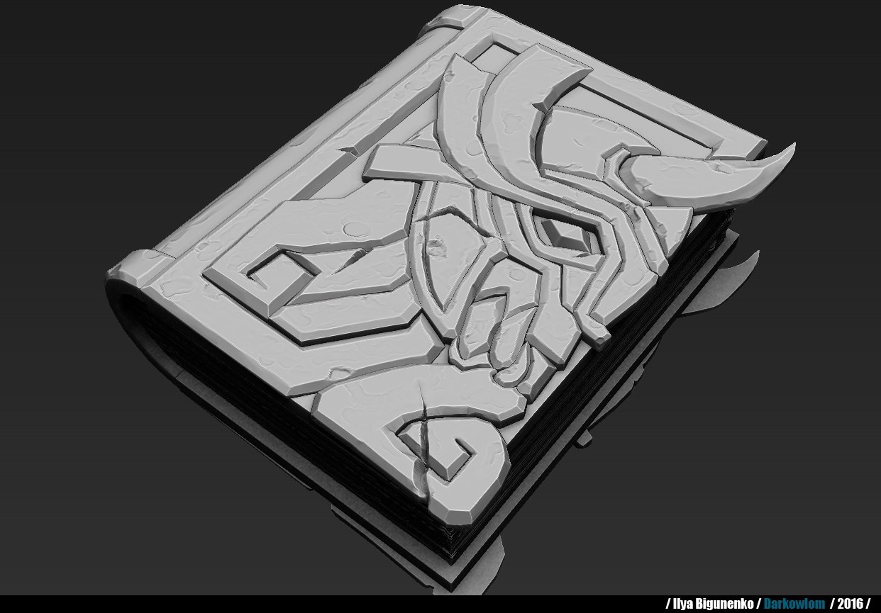 ArtStation - Book of Death (Work on concept)