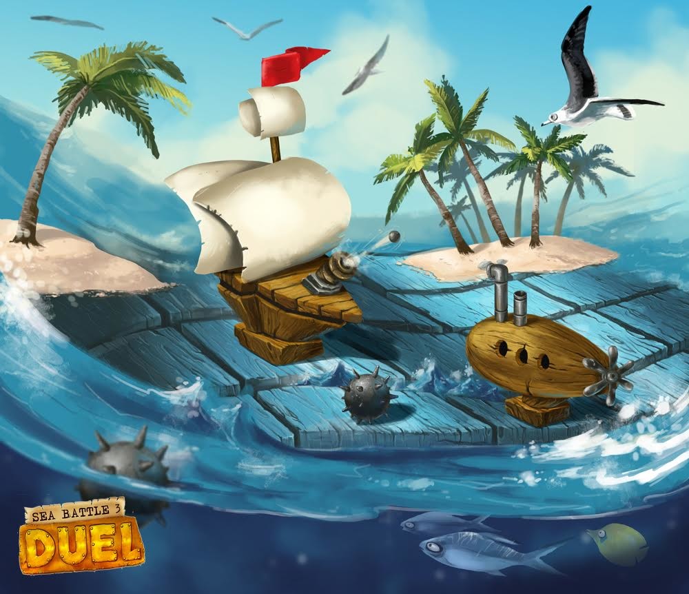 ArtStation - Sea Battle game