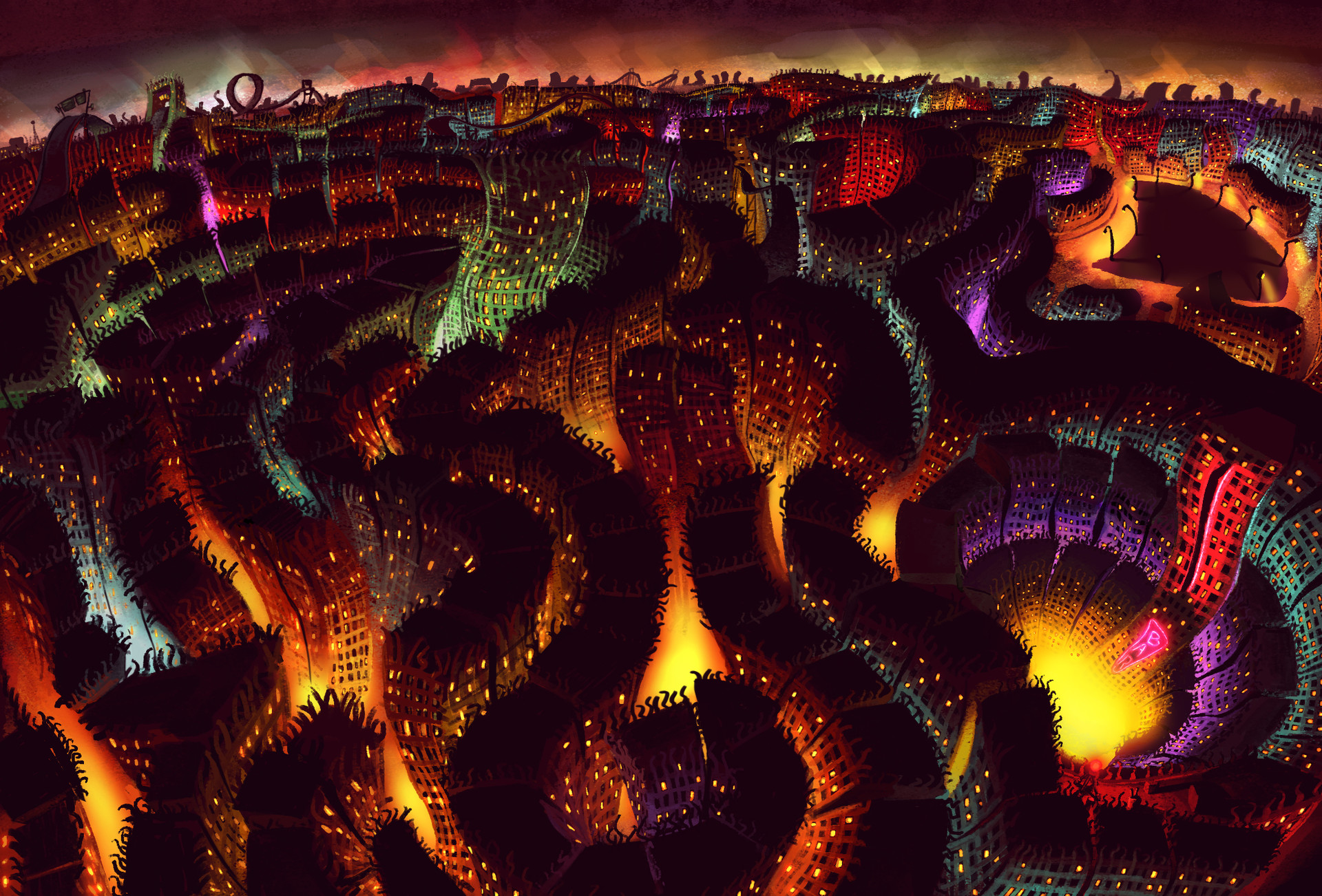 ArtStation - Hero's Deck - Overworld