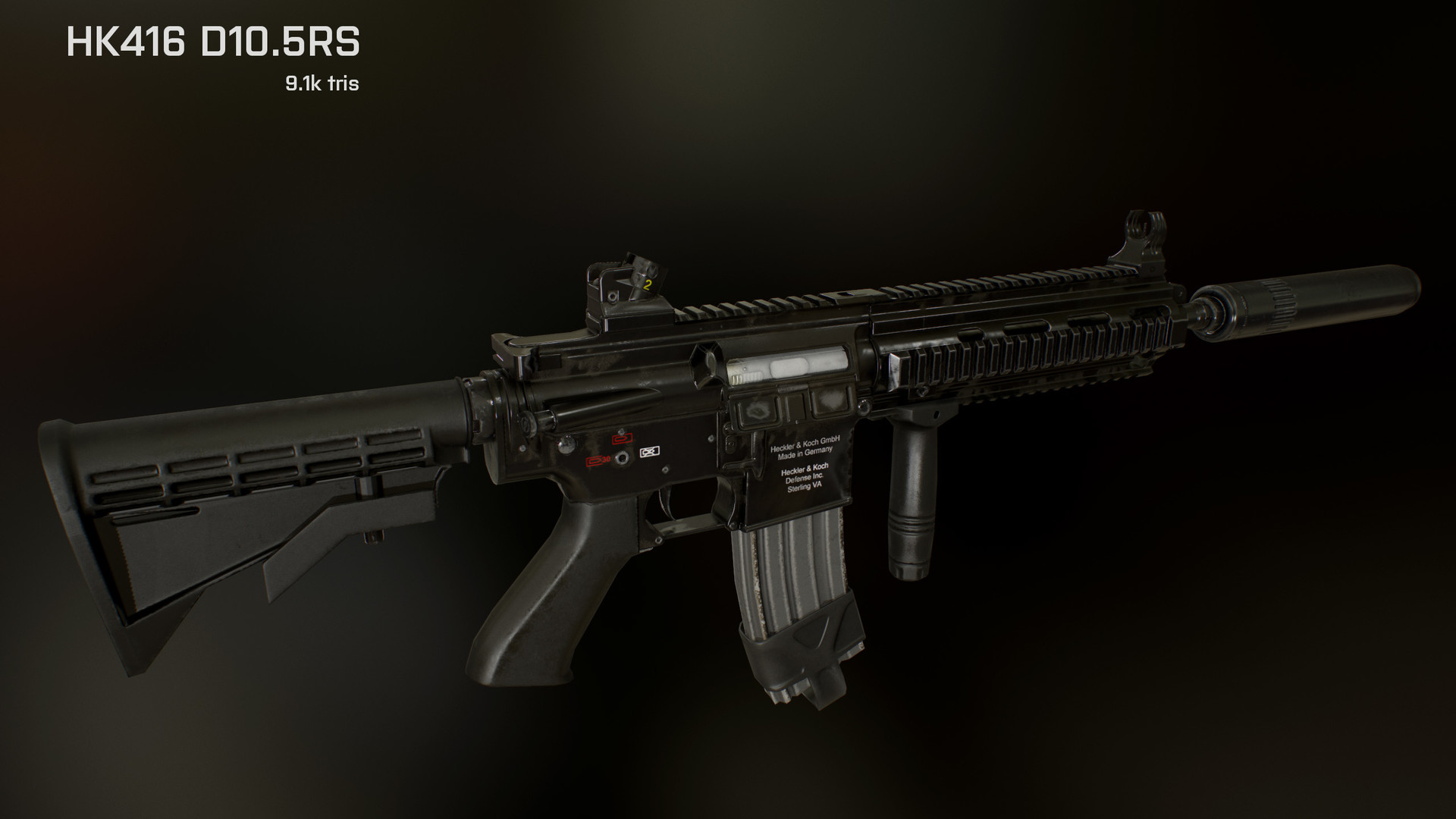 Christopher Torchia - HK416 D10.5RS