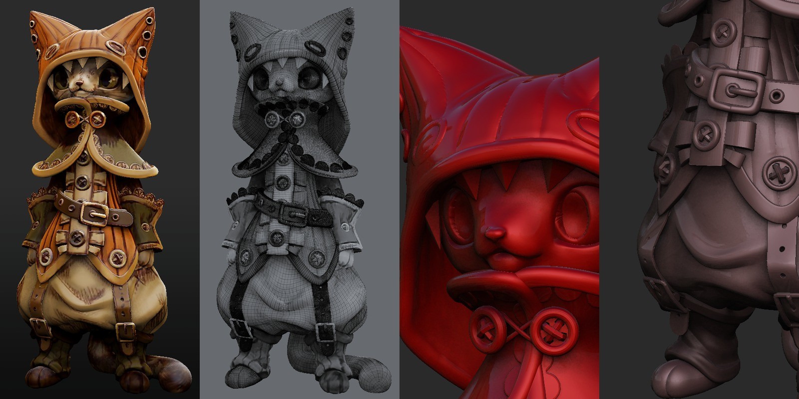 ArtStation - Fairytale Kitten Character