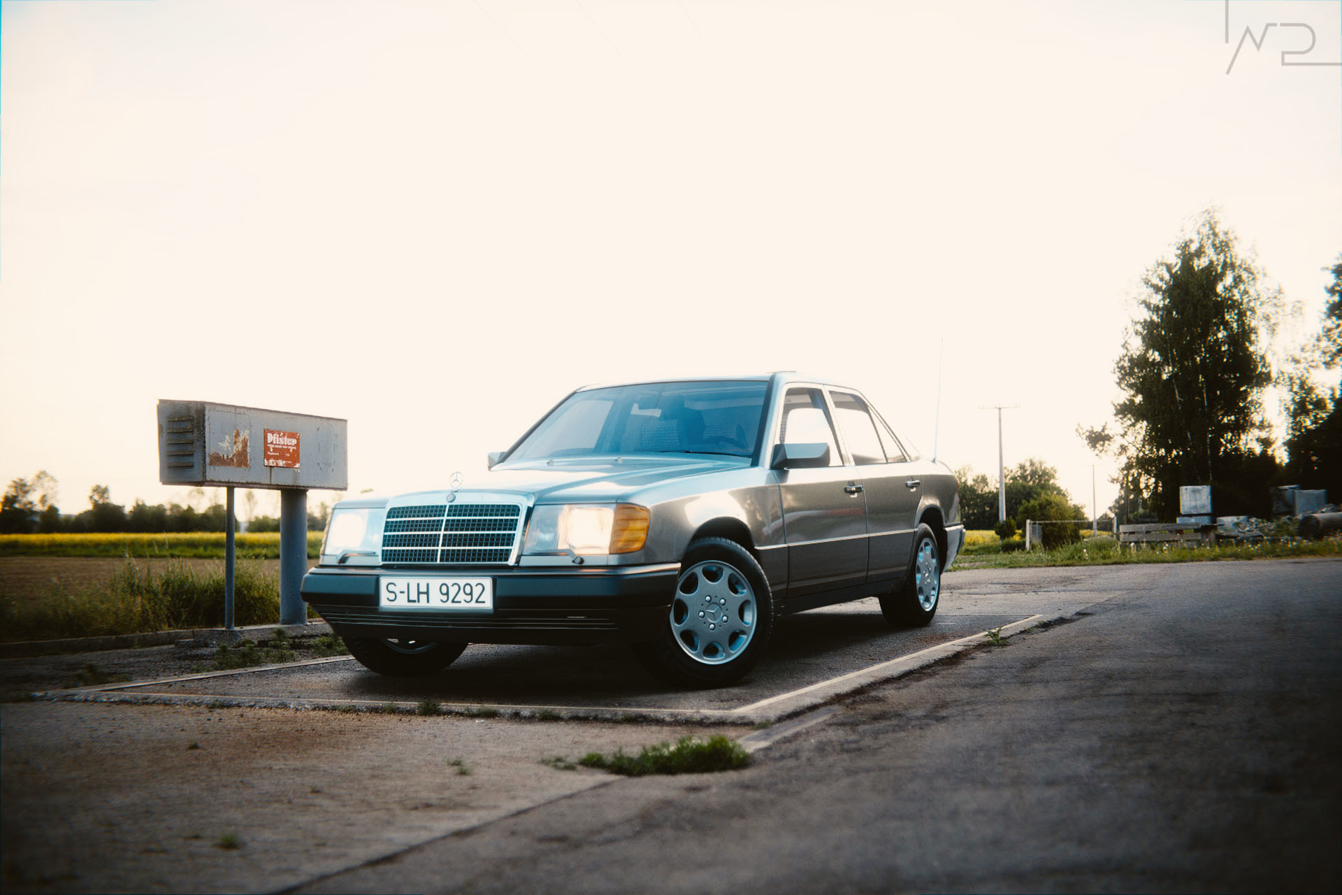ArtStation - Mercedes W124