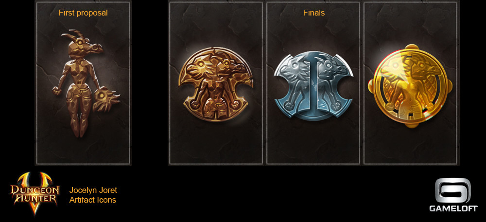 ArtStation - Icons design - Dungeon Hunter 5