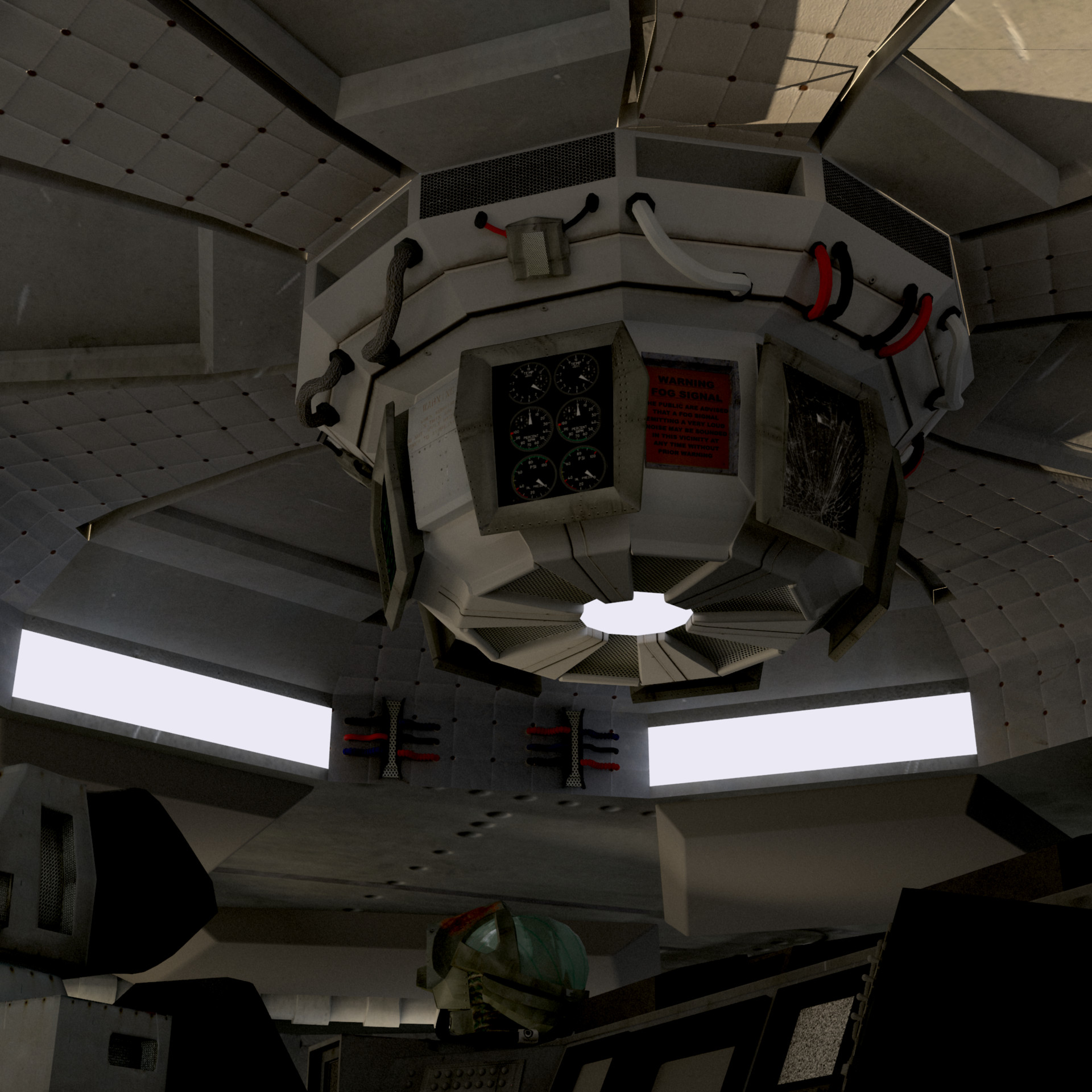 ArtStation - Nostromo Bridge Alien