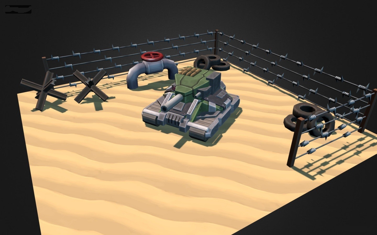 ArtStation - Tank for game