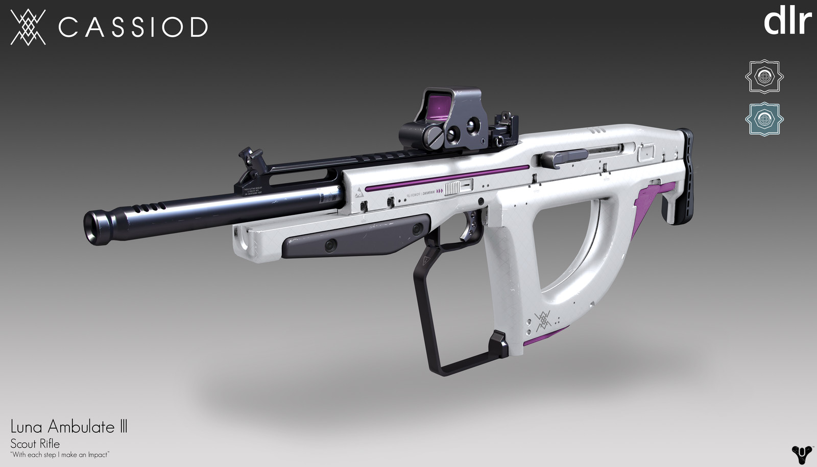 David Riall - Cassoid Foundry | Destiny Concept Weapon Design