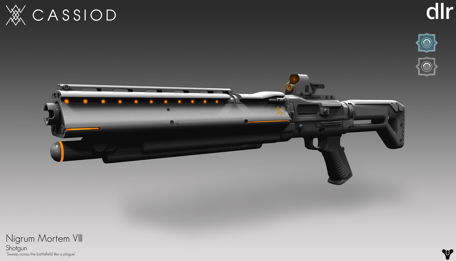 David Riall - Cassoid Foundry | Destiny Concept Weapon Design