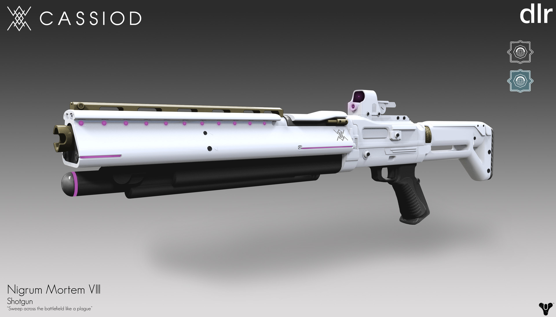 David Riall - Cassoid Foundry | Destiny Concept Weapon Design