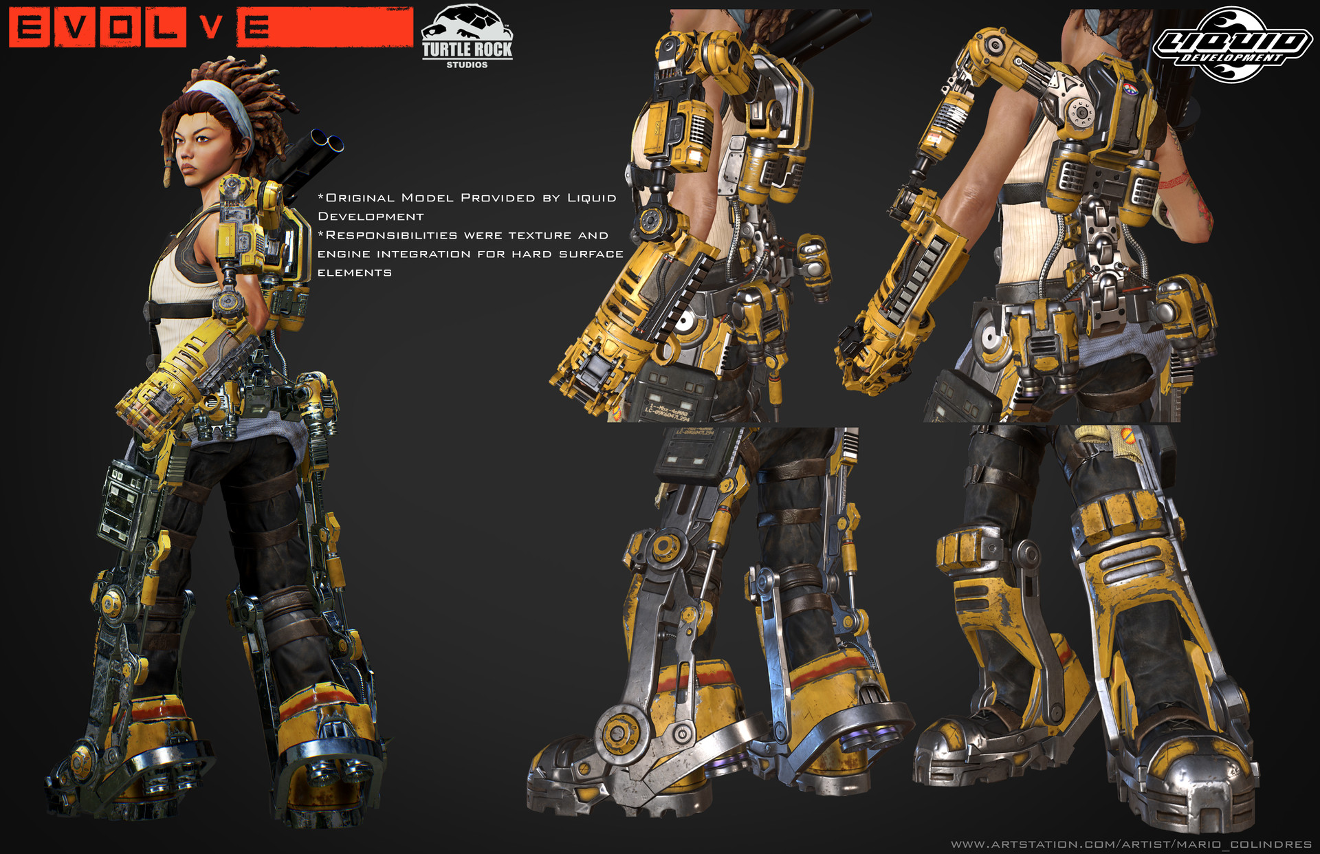 ArtStation - Evolve - DLC Sunny Texturing and Integration