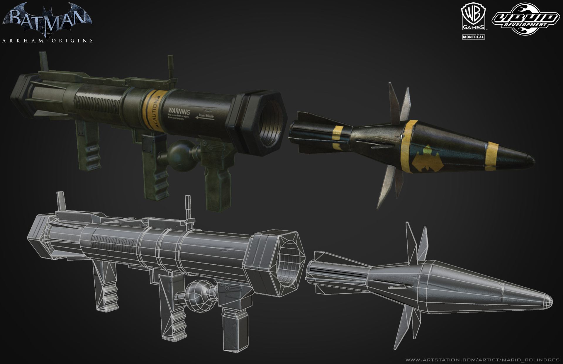 ArtStation - Batman Arkham Origins - Various Props