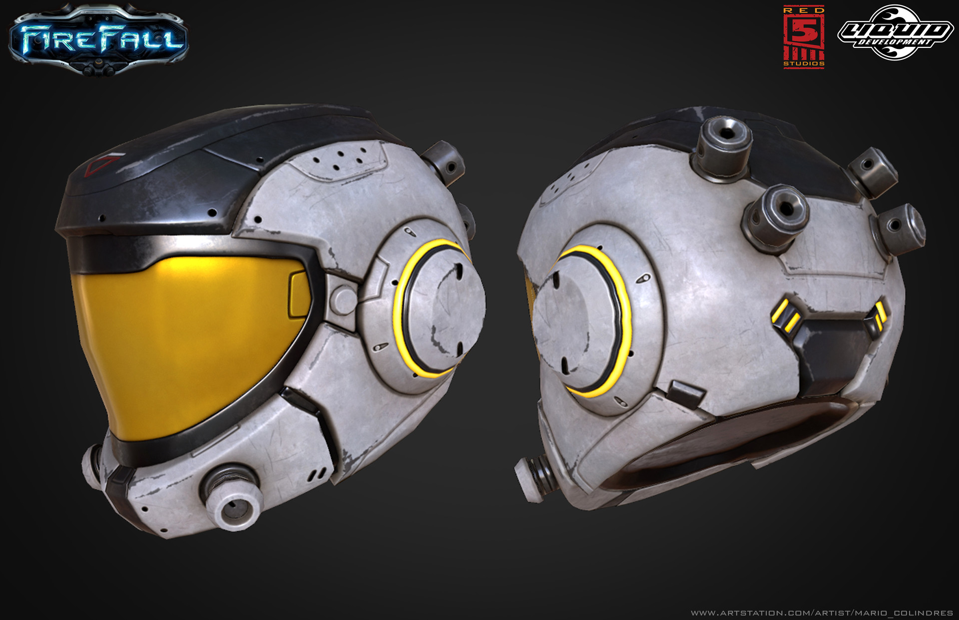 ArtStation - Firefall - Various Head Accessories