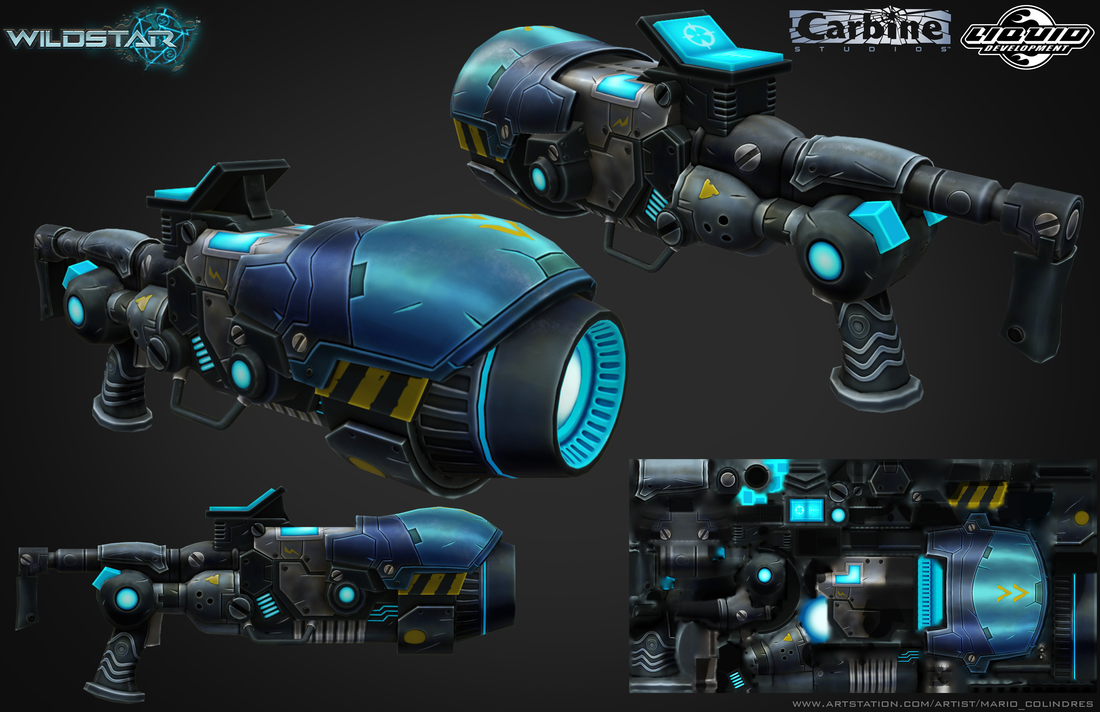 Mario Colindres - WildStar - Weapons