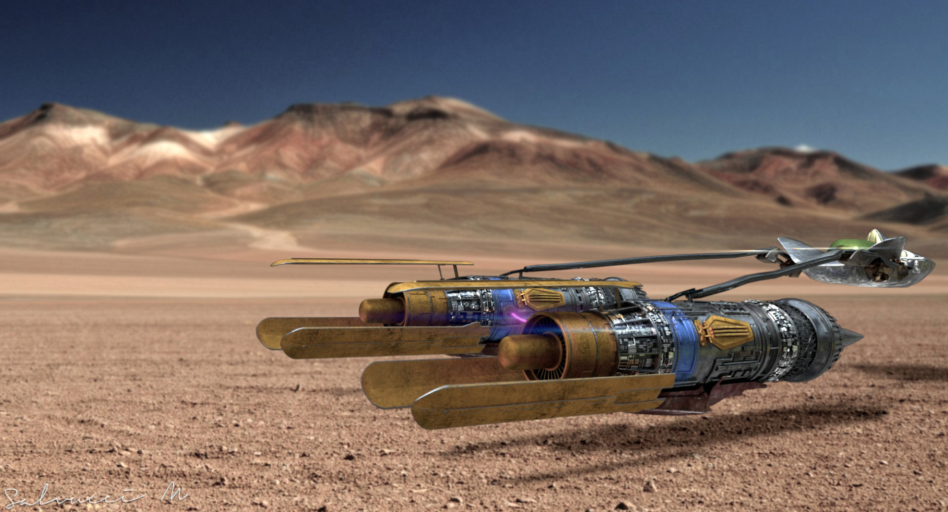 ArtStation - Pod Racer