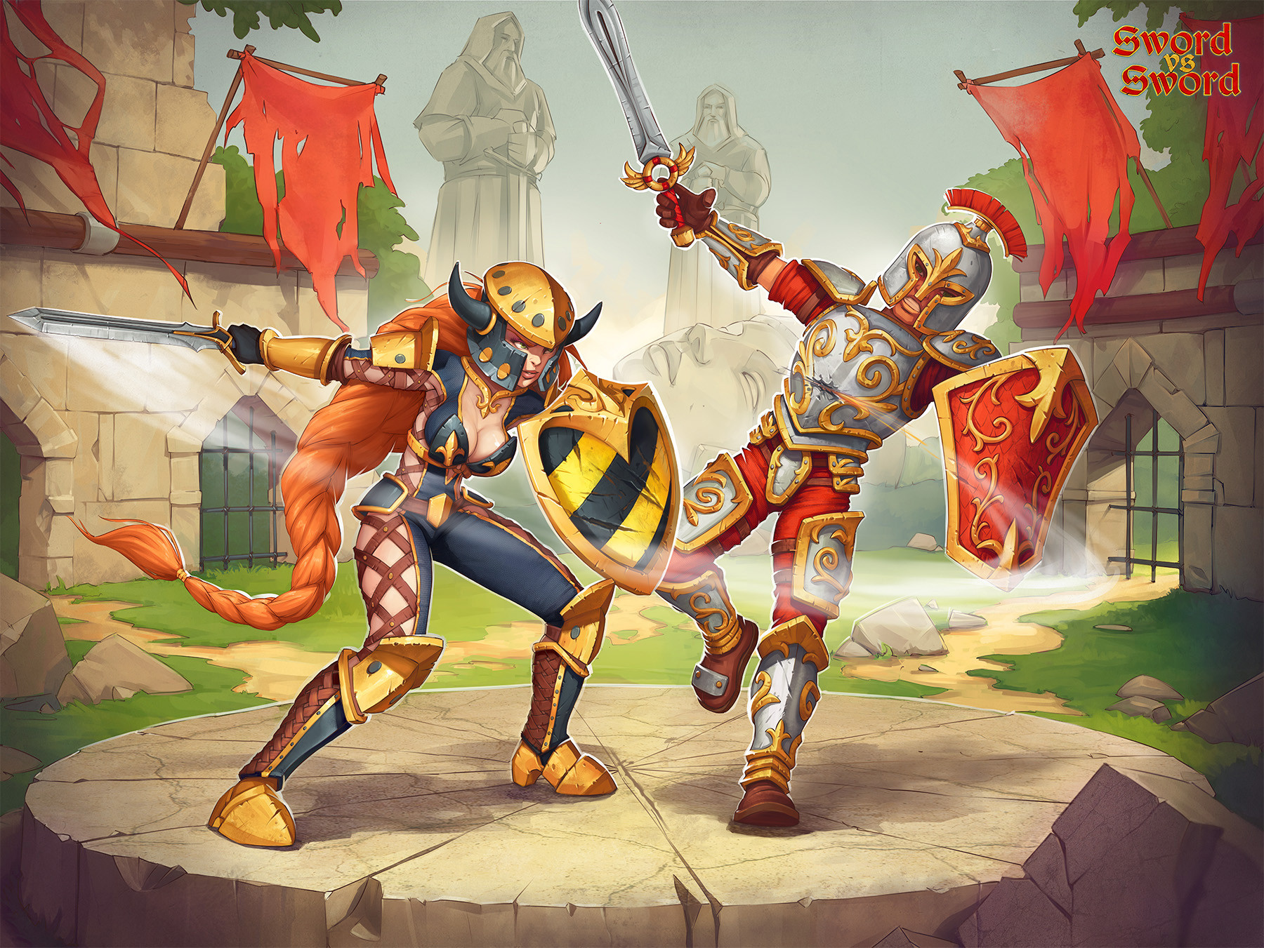 ArtStation - Sword vs Sword 2