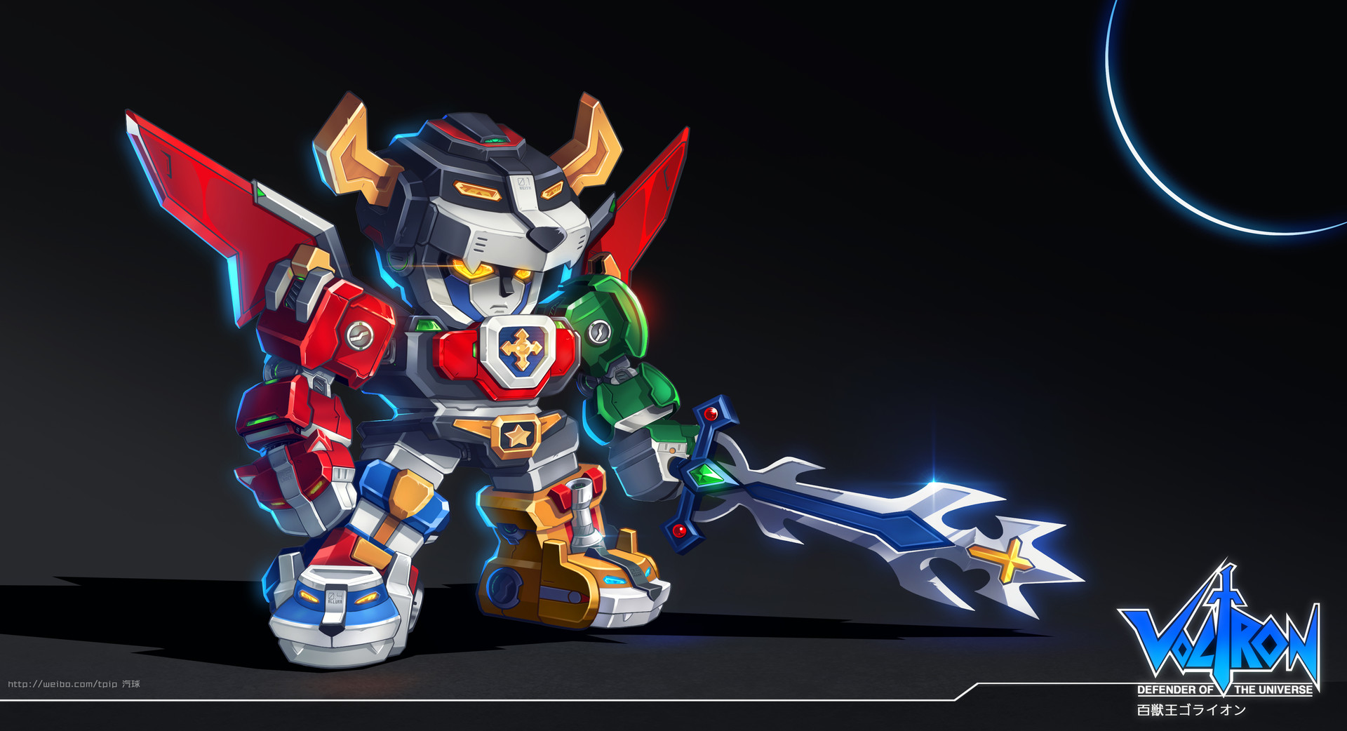 ArtStation - Voltron SD GoLion