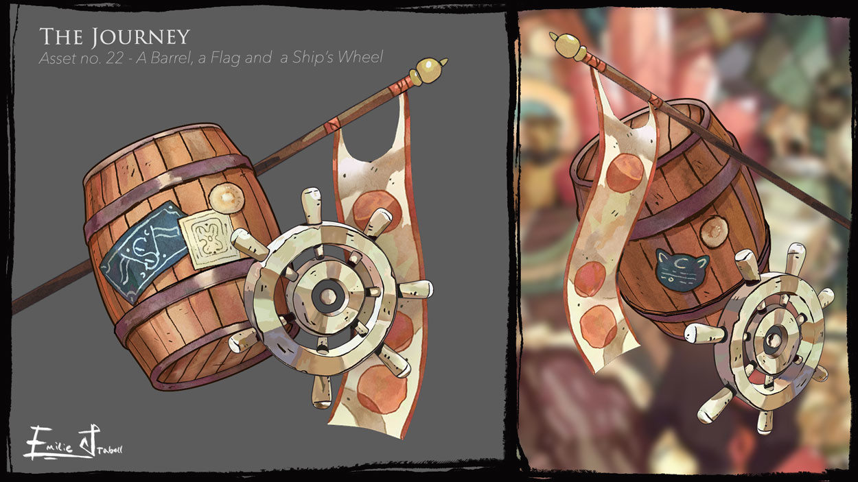 ArtStation - Barrels and Banners