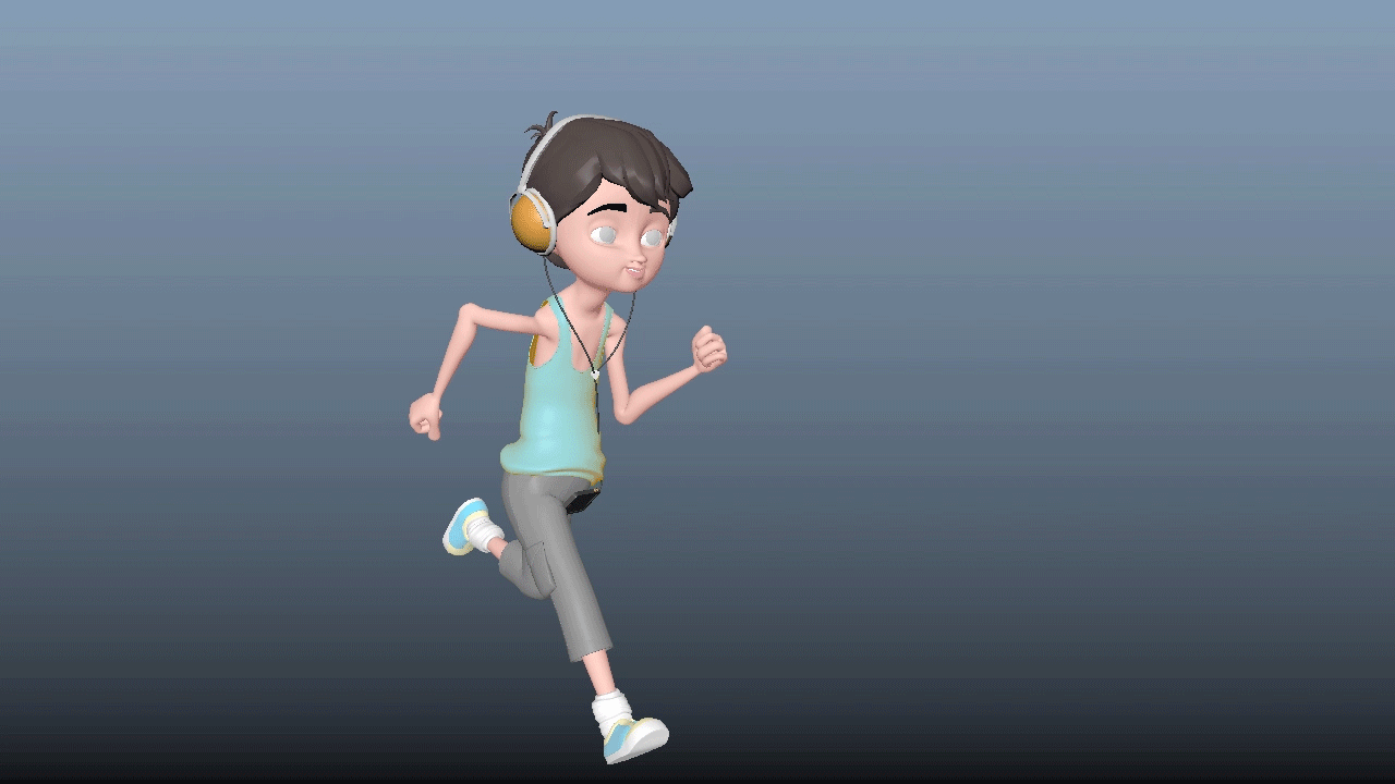 Running Moving Animation