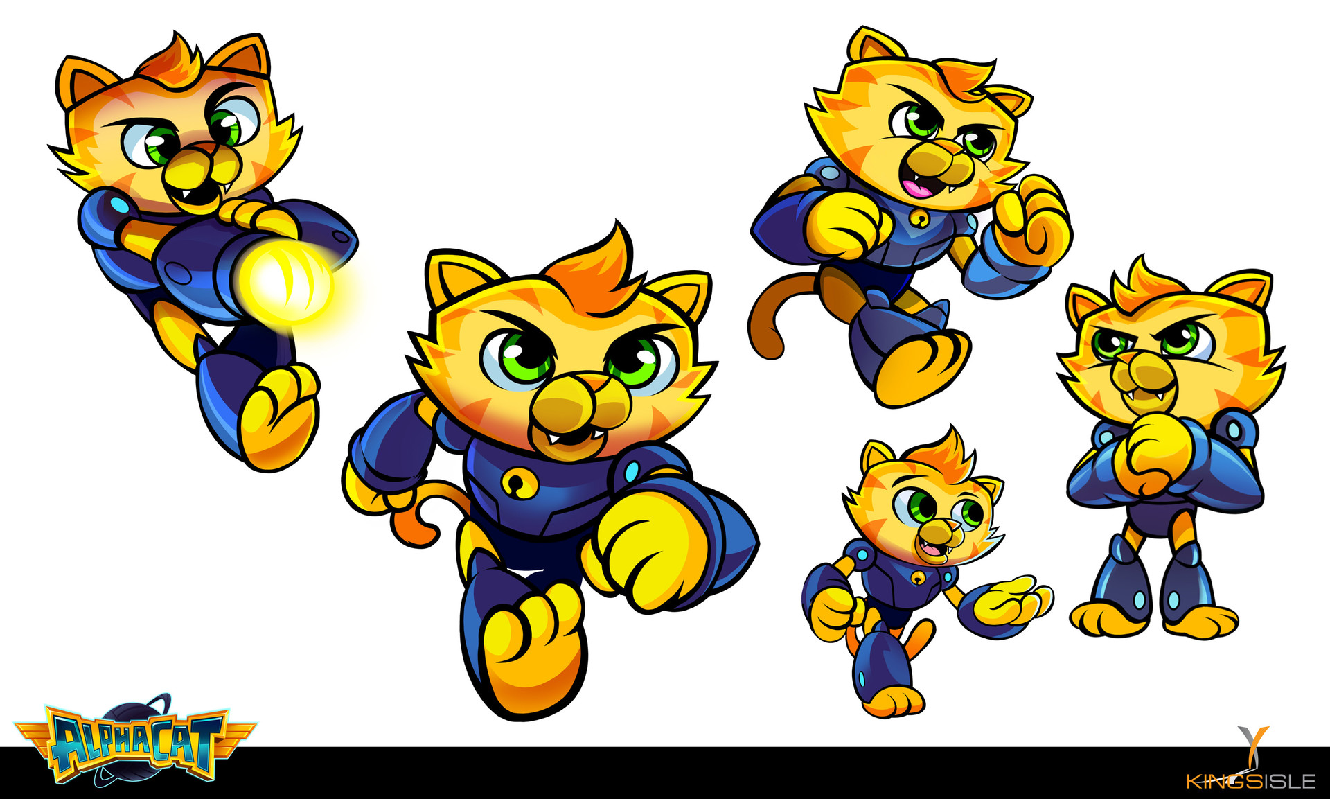 Kevin T. Chin - AlphaCat - Character Designs