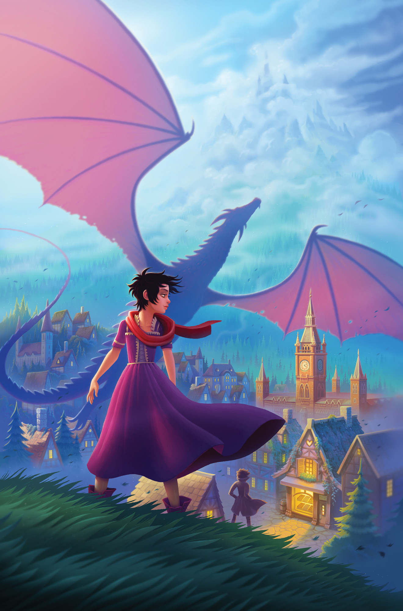 ArtStation - The Dragon with a Chocolate Heart