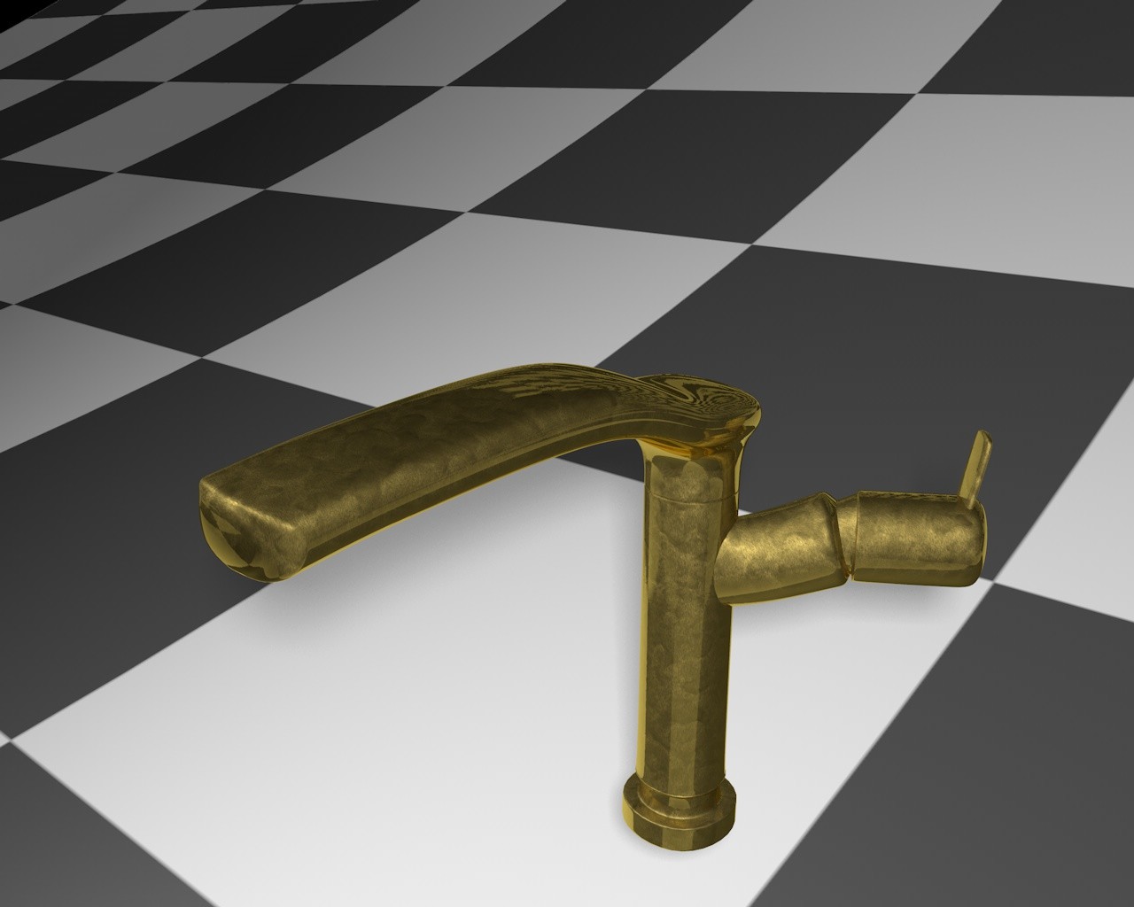 ArtStation - Brass metal