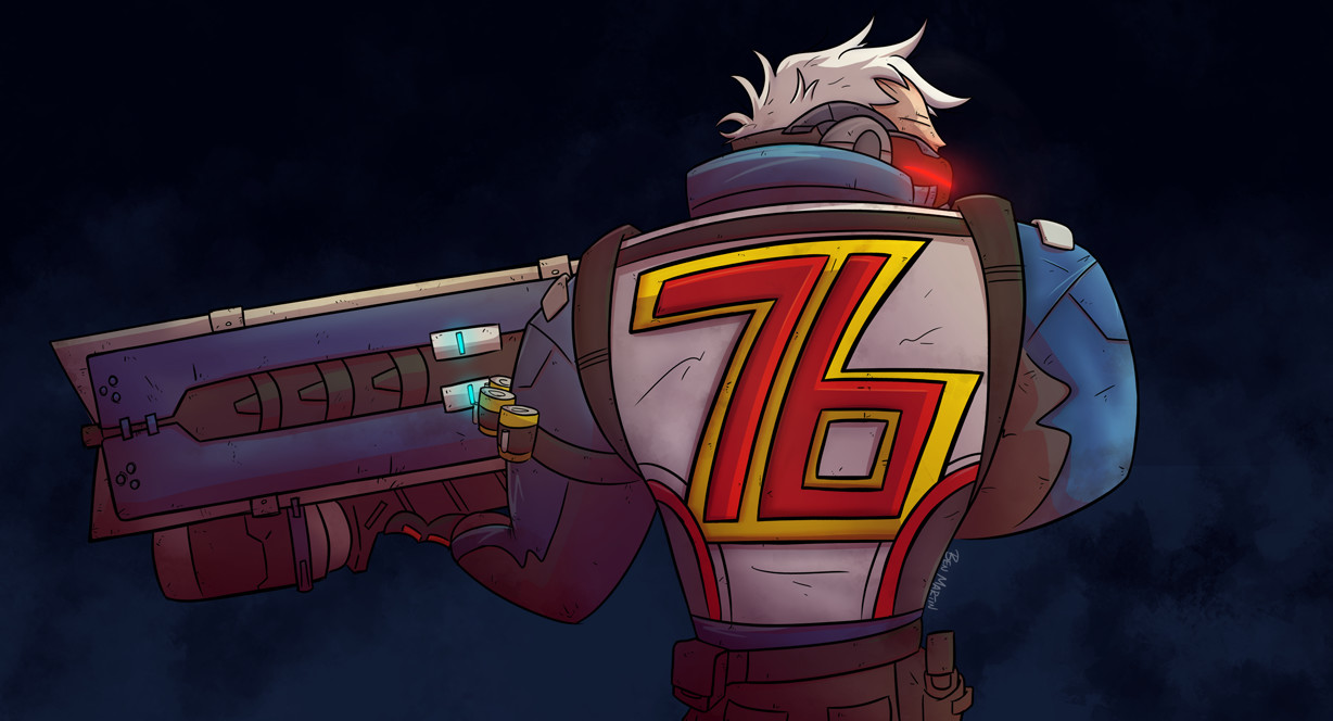 ArtStation - Soldier 76