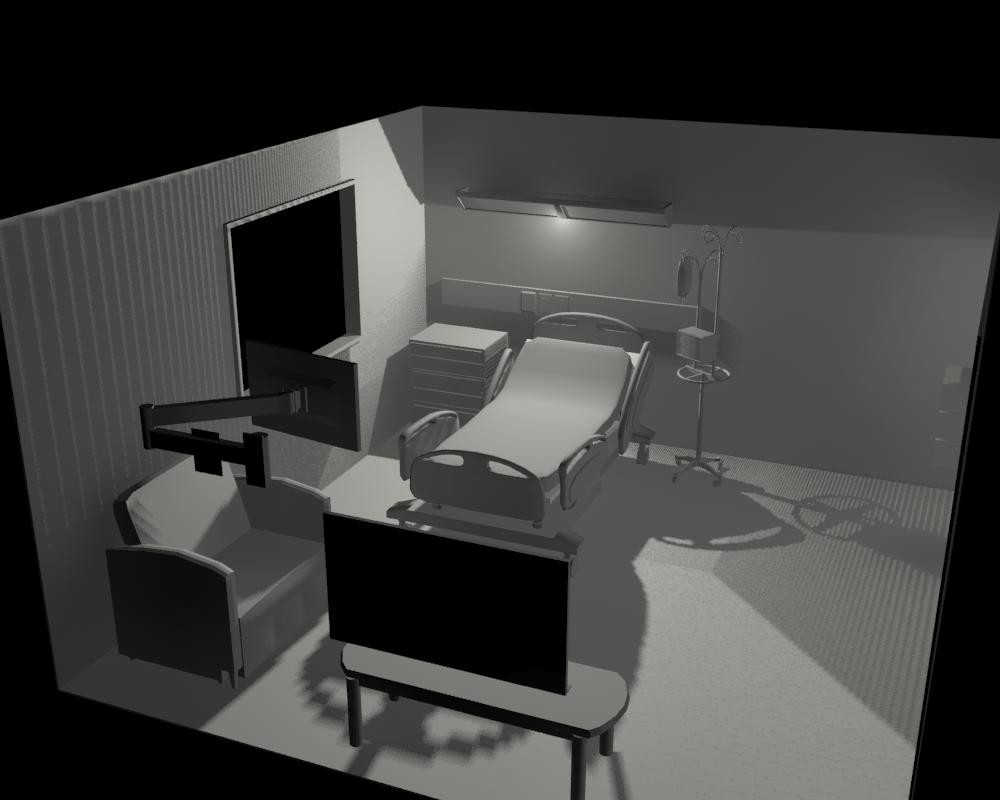 ArtStation - Hospital Scene WIP