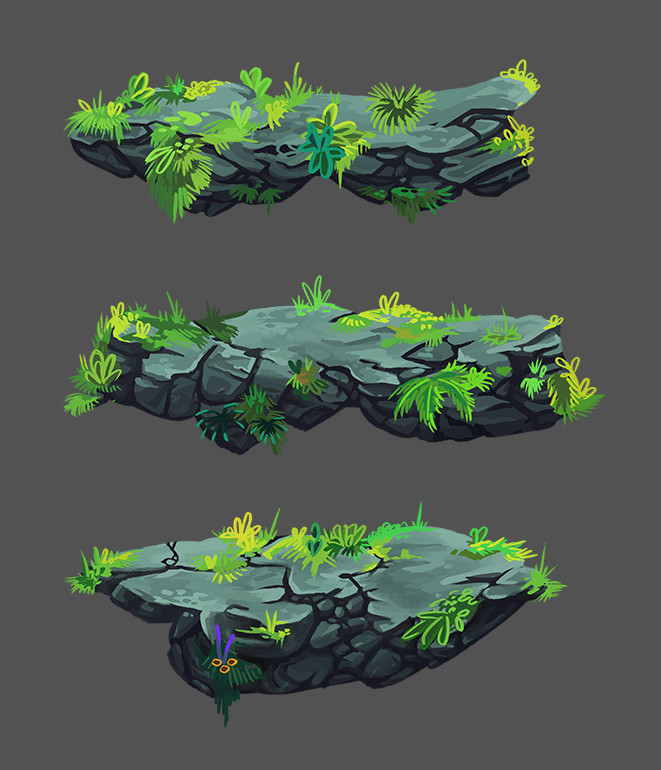 ArtStation - Tiles forest
