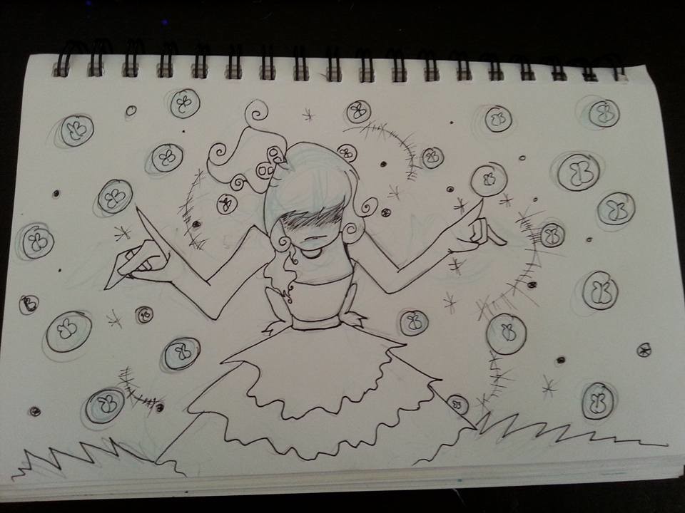 ArtStation - Line Art: Lyra's Ability