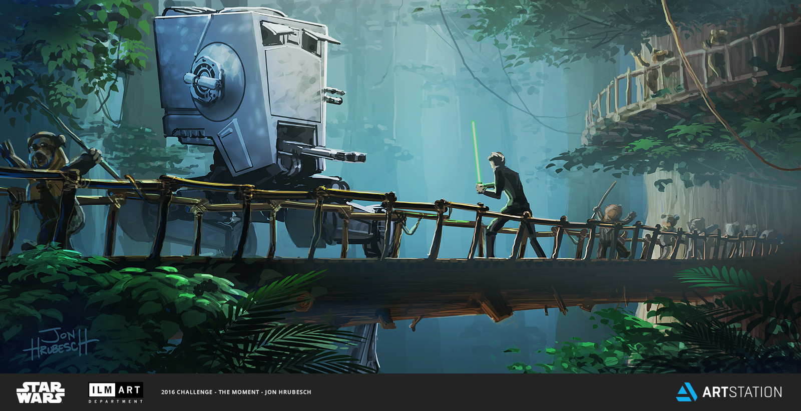 ArtStation - Luke vs Walker