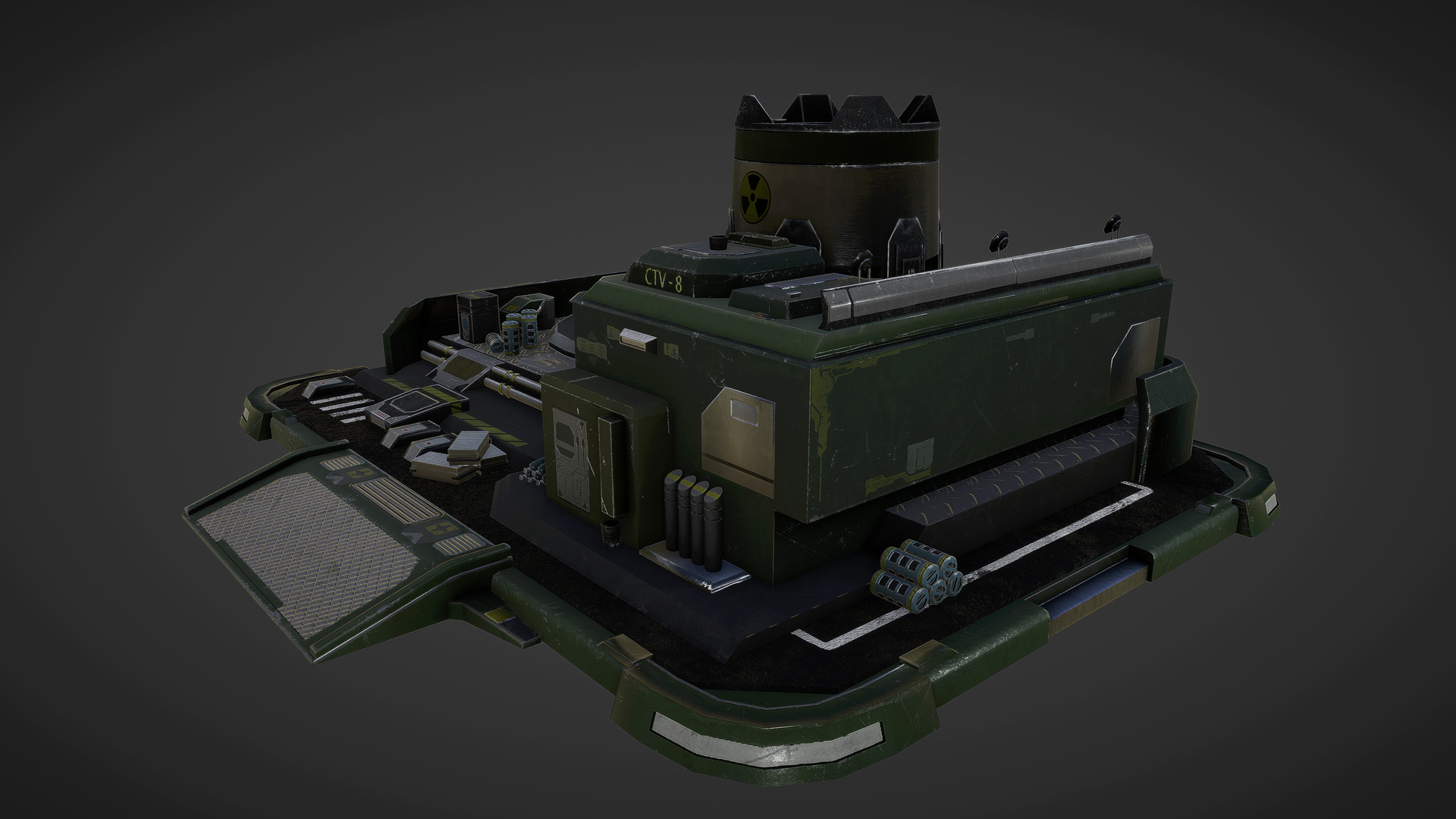 Daniel Snowe - Halo Wars: UNSC Power Reactor