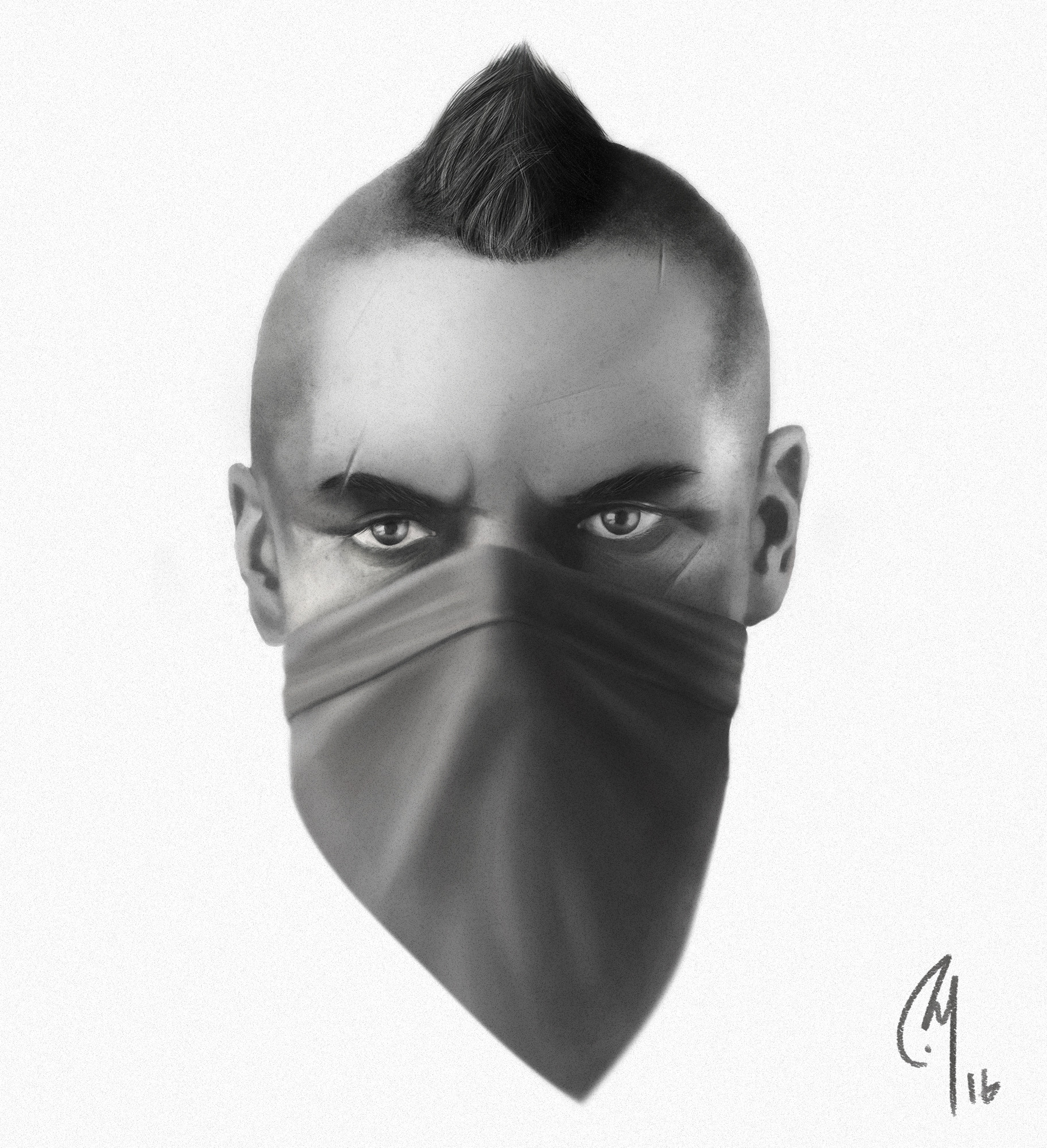 ArtStation - FREEDOM FIGHTER_[Portrait]