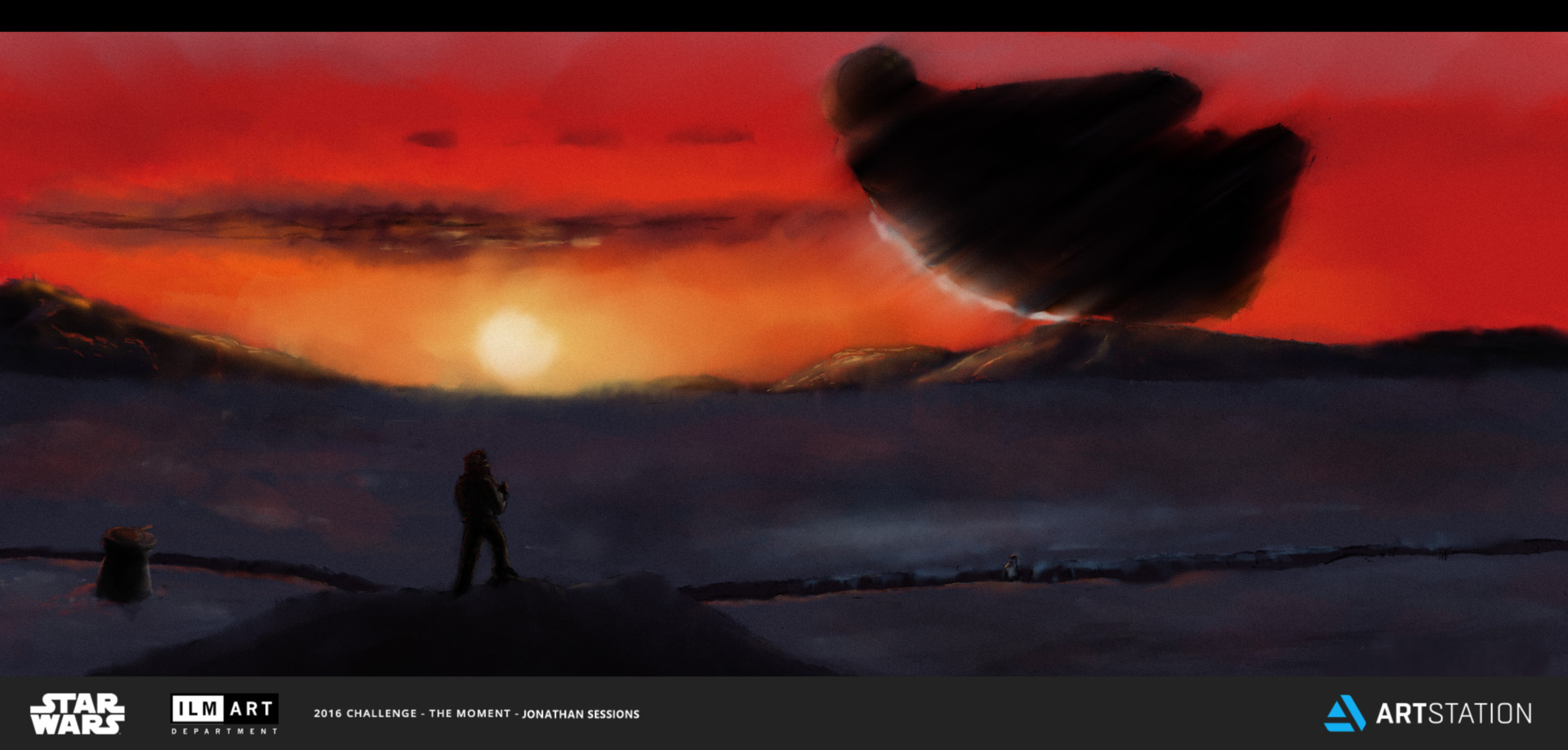 Jonathan Sessions - ILM Art Department Challenge - The Moment