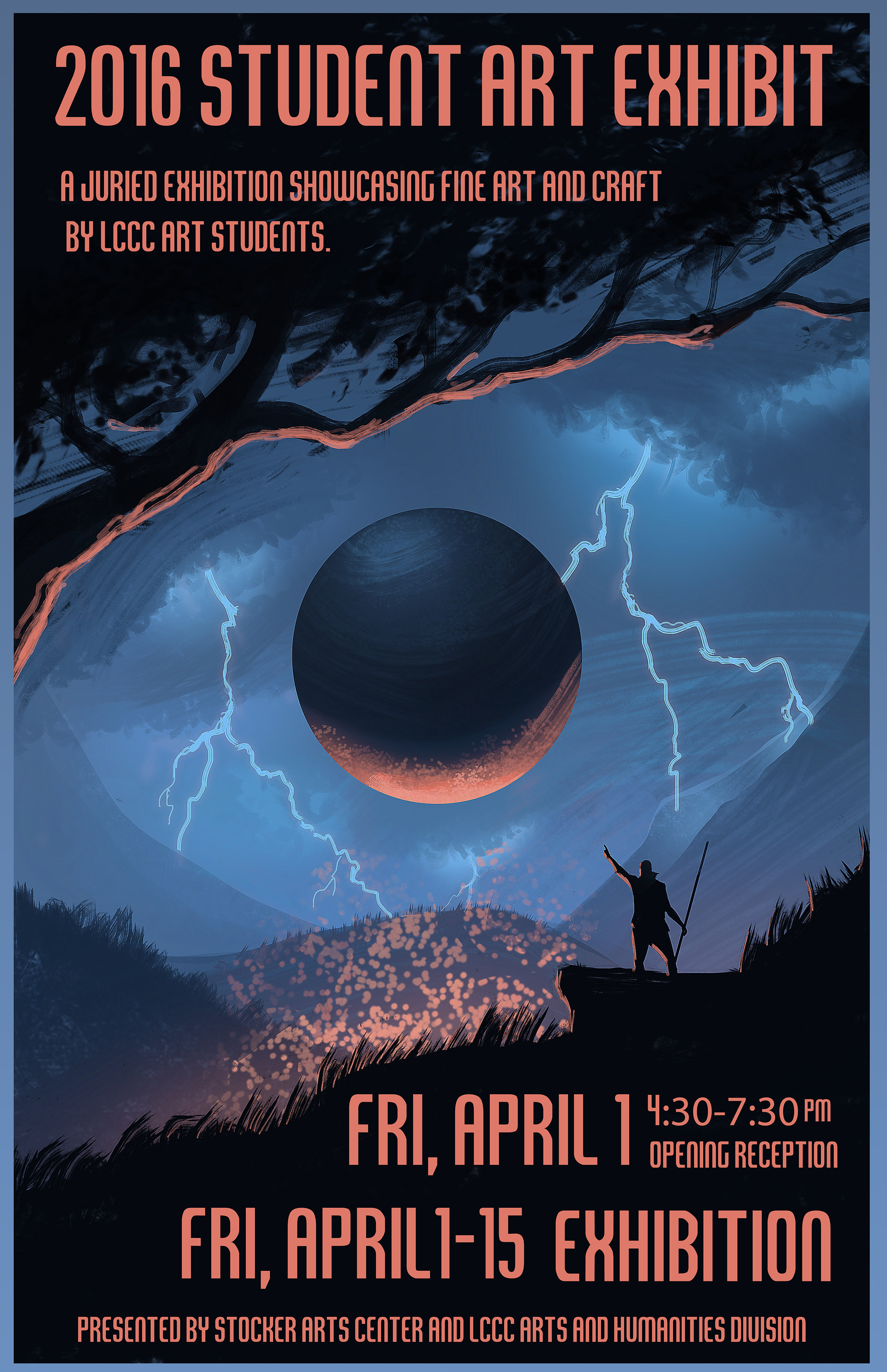 ArtStation - Student Art Exhibit Flier