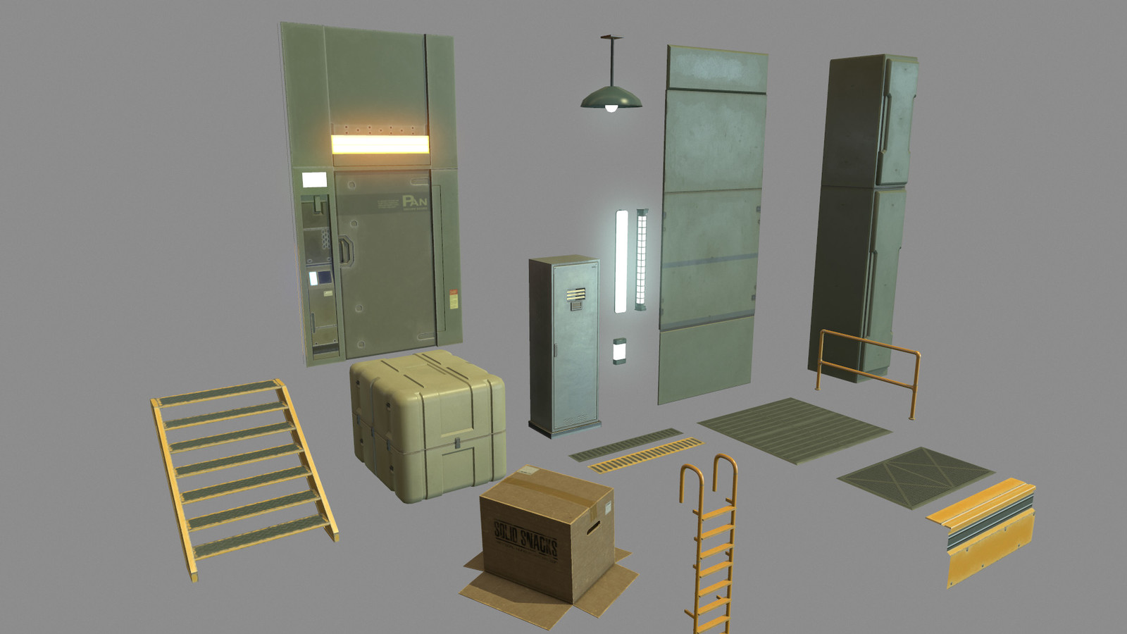 Alex Voysey - Metal Gear Solid 2 - Big Shell Infiltration Point fanart