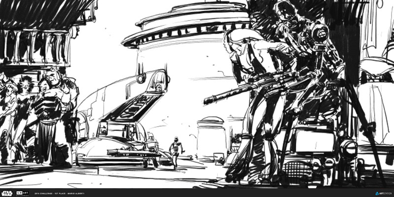 Mario Alberti - ILM Art Department Challenge - The Moment