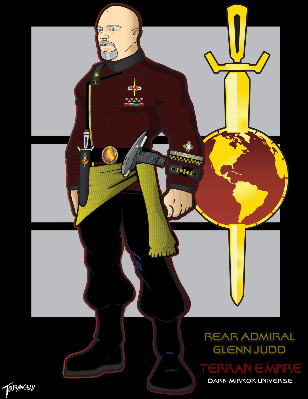 Sean Tourangeau - Glenn Judd Custom Character Illustrations