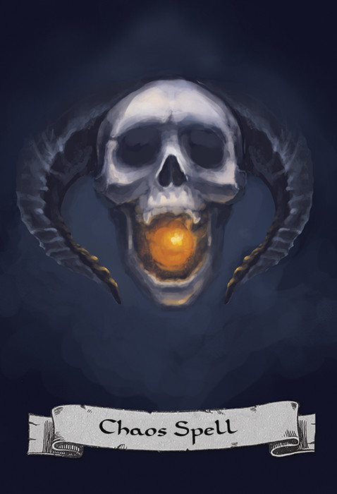 Stefan Vasilev - Hero Quest - fan made spell cards